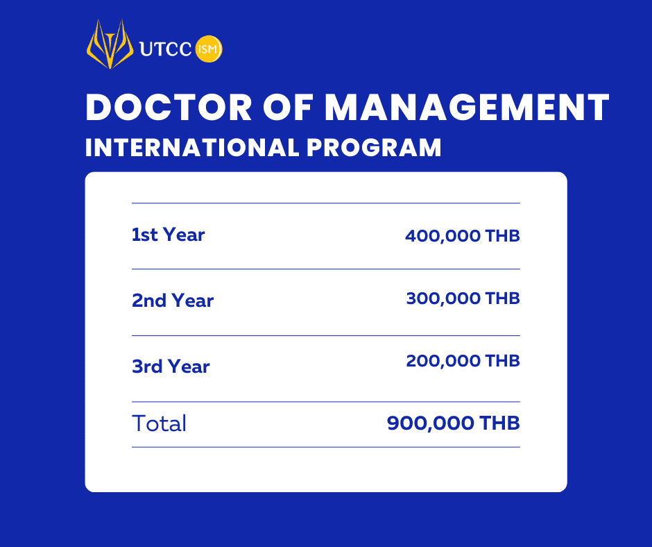 Tuition Fees | iUTCC International Programs University of the Thai Chamber of Commerce